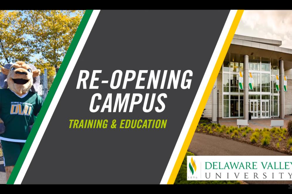 COVID19 Training and Education | Delaware Valley University